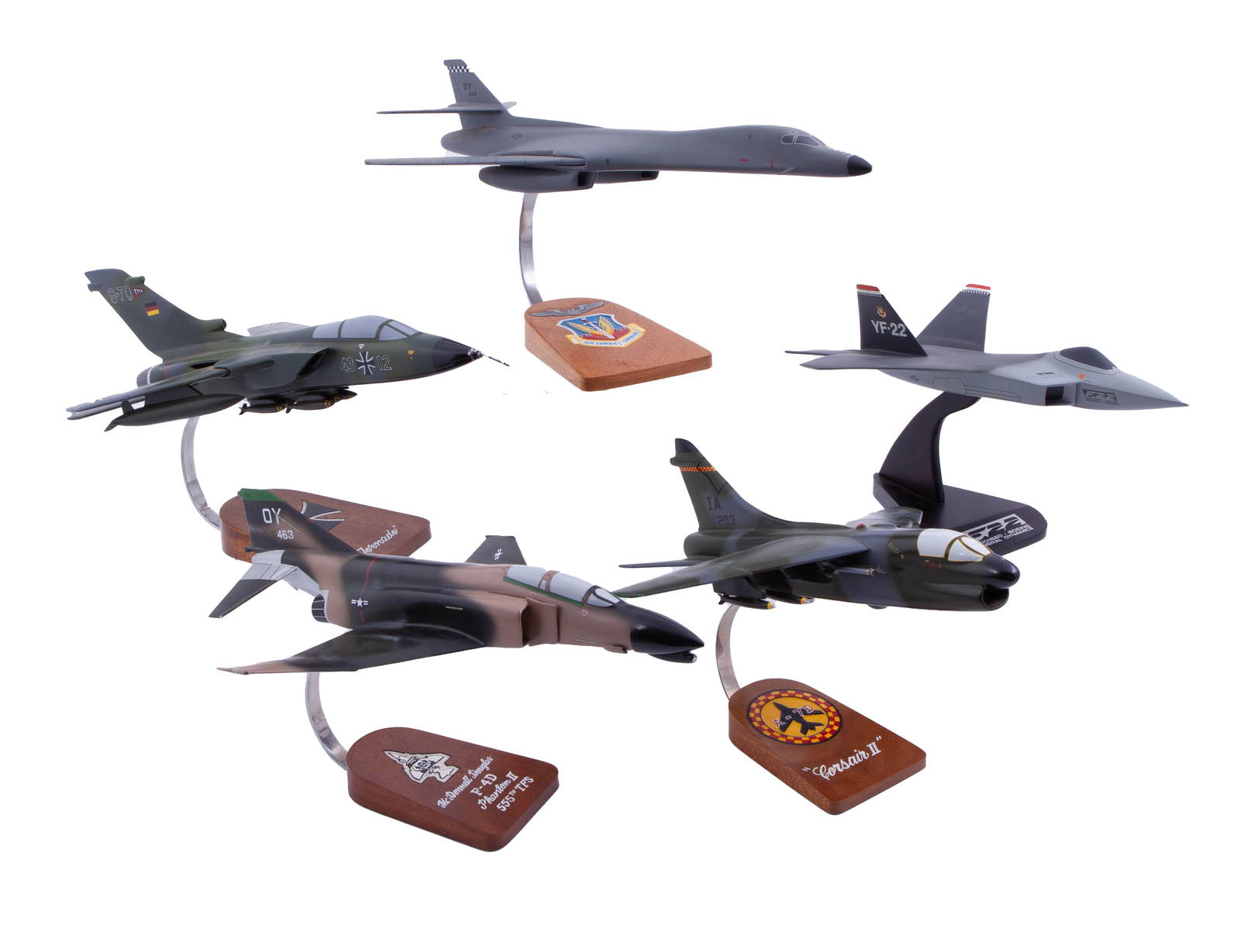 Set Of 5 Vintage Model Planes Auction