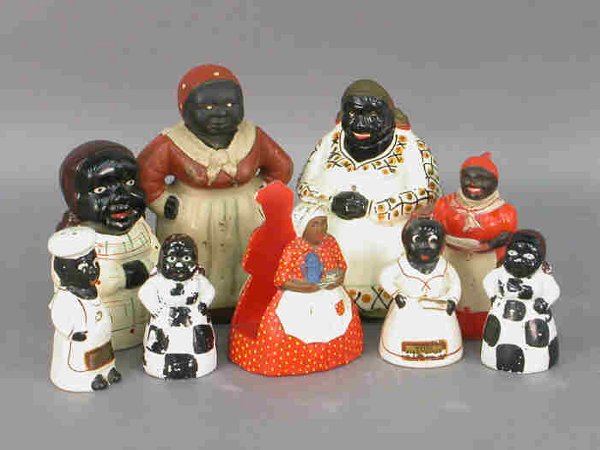 Nine Aunt Jemima / Mammy Collectibles