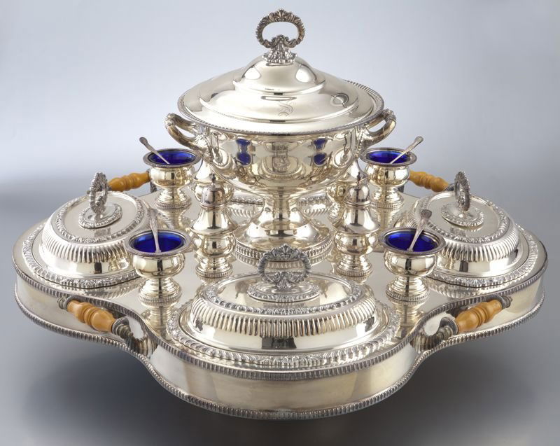 Silver plate revolving buffet server and warmer, - Sep 18, 2013 ...