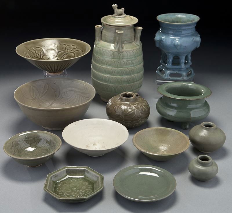(13) Chinese Song/Song style porcelain wares