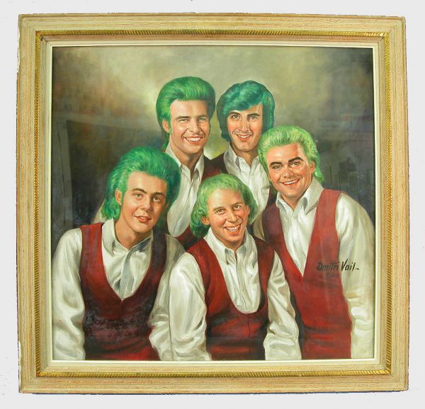 225B: Signed Dmitri Vail (RC) oil on canvas titled,