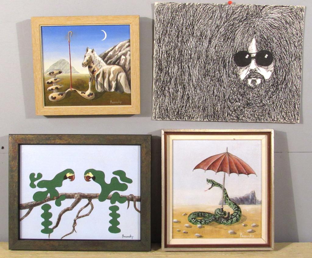 John Pacovsky - Four works - Sep 15, 2019 | 5th Avenue Auctions in NY