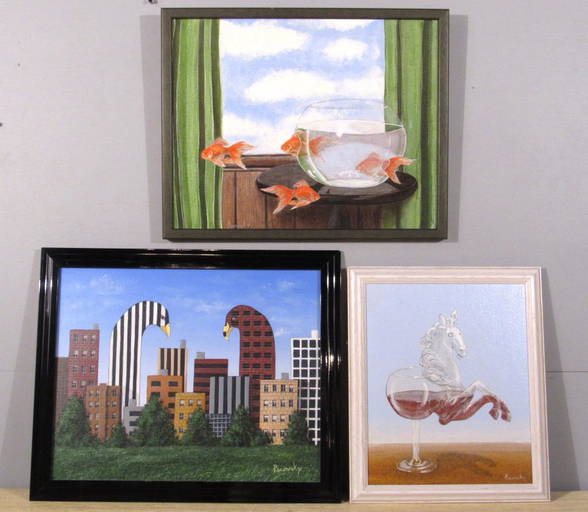 John Pacovsky Three Works