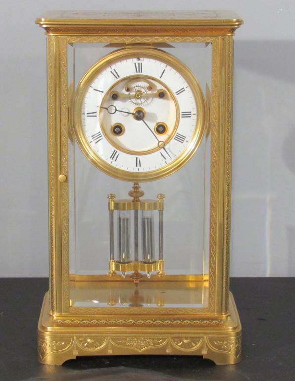French L. Marti Et Cie Brass Atmos Clock - Nov 24, 2019 | 5th Avenue ...
