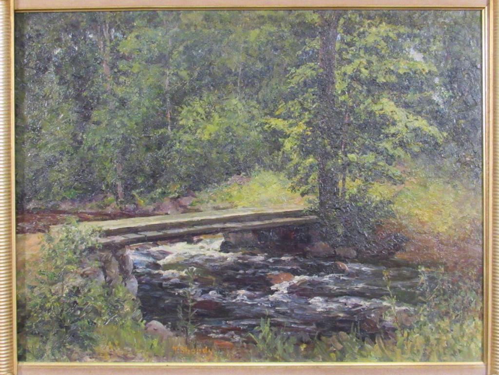 Signed T. Shoudy Oil On Board