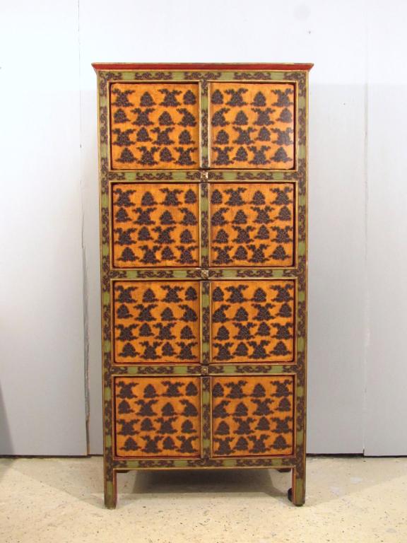 Indian Tall Stained Cabinet - Jul 18, 2020 | 5th Avenue Auctions in CT