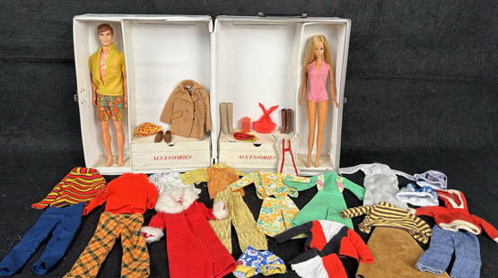 Vintage 1970s Barbie Dolls