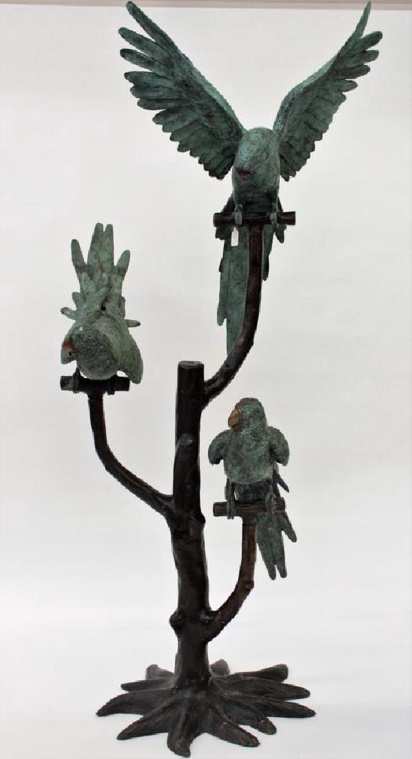 Monumental Bronze Parrot Sculpture - Sep 16, 2017 | Wickliff ...