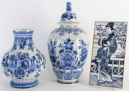 Delft, Porcelain & Pottery