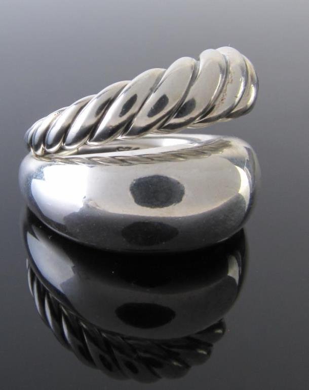 David Yurman Sterling Silver Stack Ring