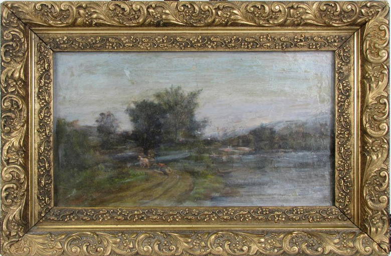 Marcus Mote 6.5x11.5 O/b "riverside"