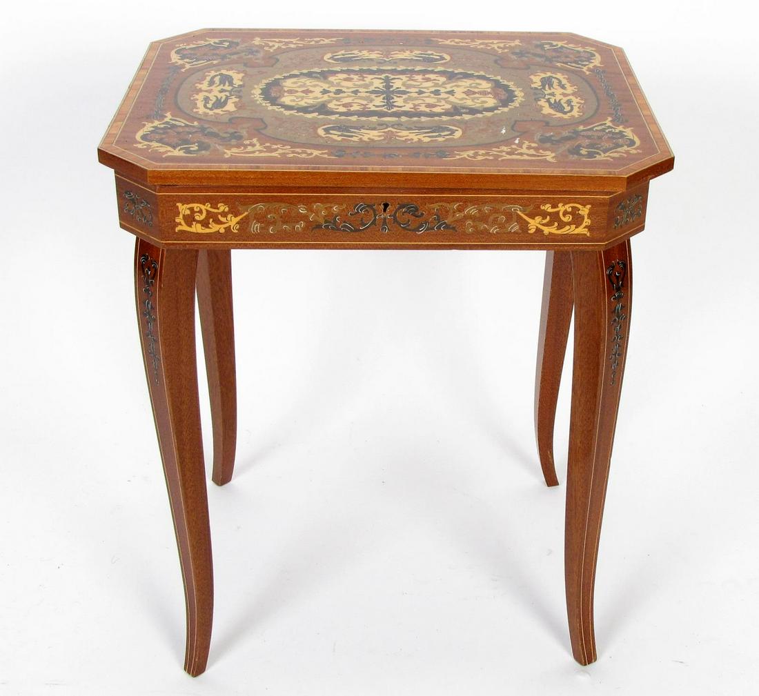 Reuge Music Box Table - Jan 11, 2020 | Wickliff & Associates ...