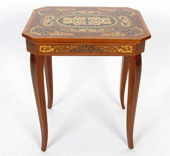 Reuge Music Box Table