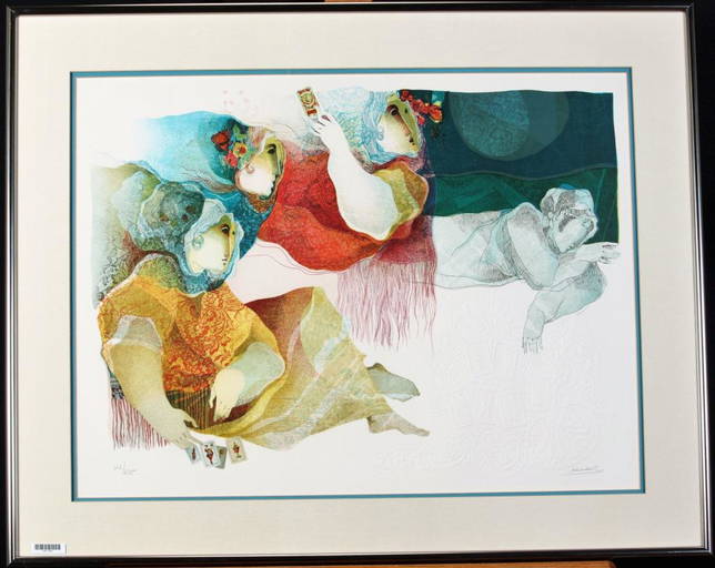 Sunol Alvar Limited Edition Embossed Lithograph