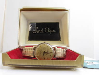 Lord Elgin 30 Jewel Self Winding Men's Wristwatch