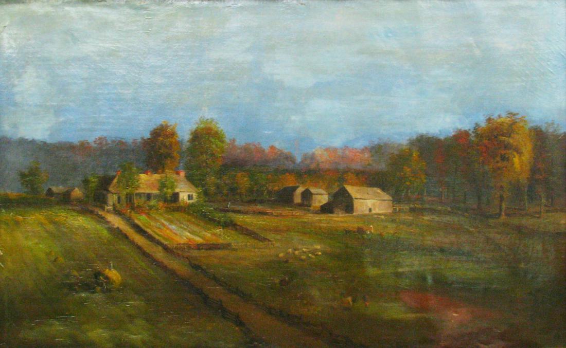 Manner of Jacob Cox 26x42 O/C Richmond, IN, Farm | Barnebys
