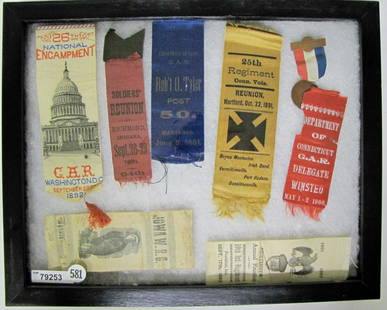 Civil War Gar Medal & Ribbon Reunion Collection