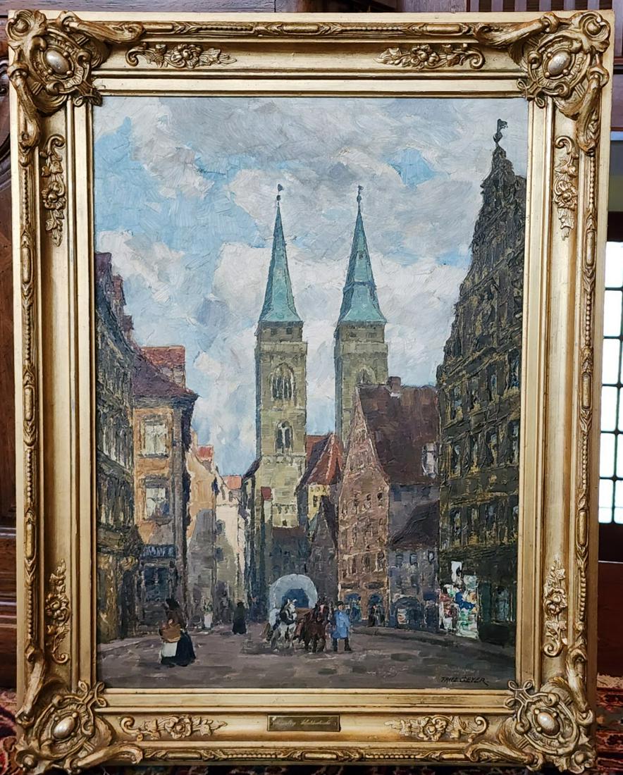 Fritz Geyer 23x17 O/B, Berlin Twin Spires (#0794) on Jan 26, 2023 ...