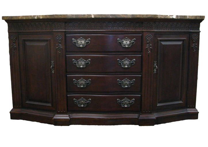 Bernhardt Embassy Row Marble Top Buffet