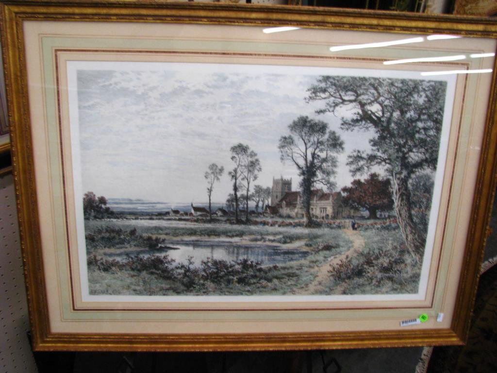 After B.W. Leader Lithograph