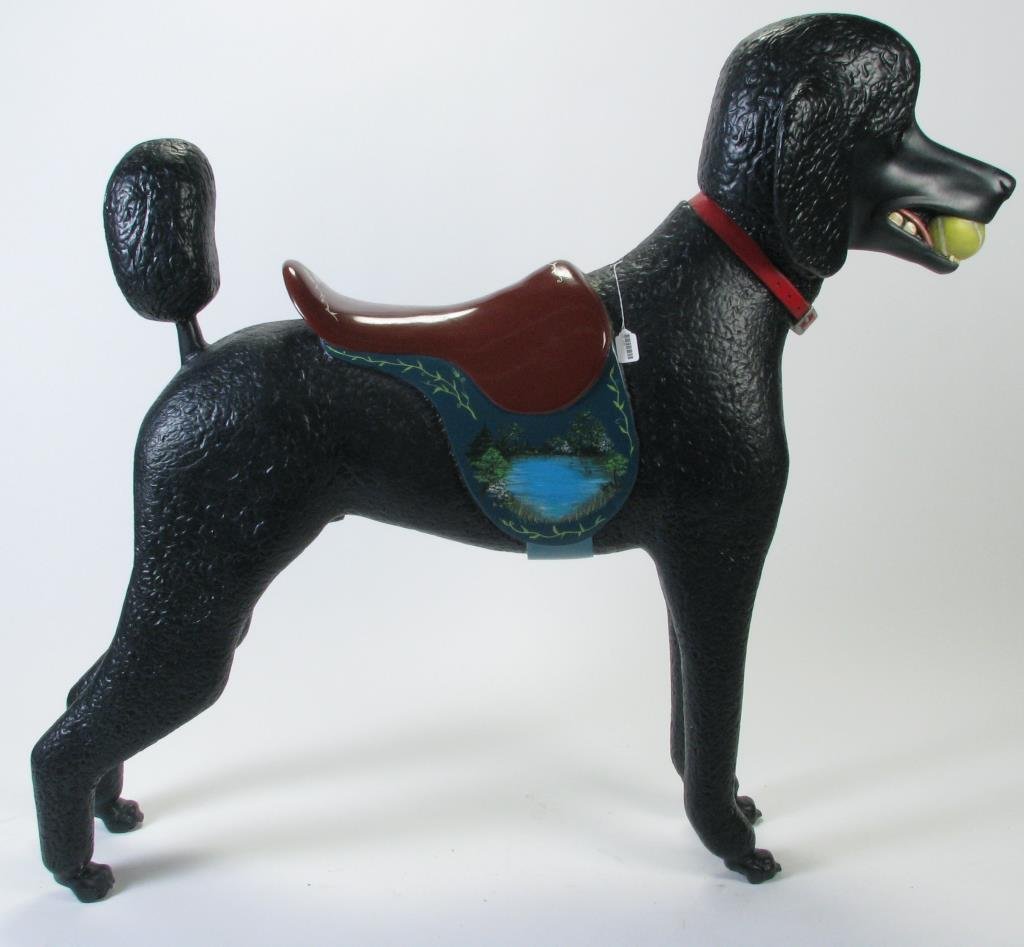 Custom Carved Carousel Standard Poodle