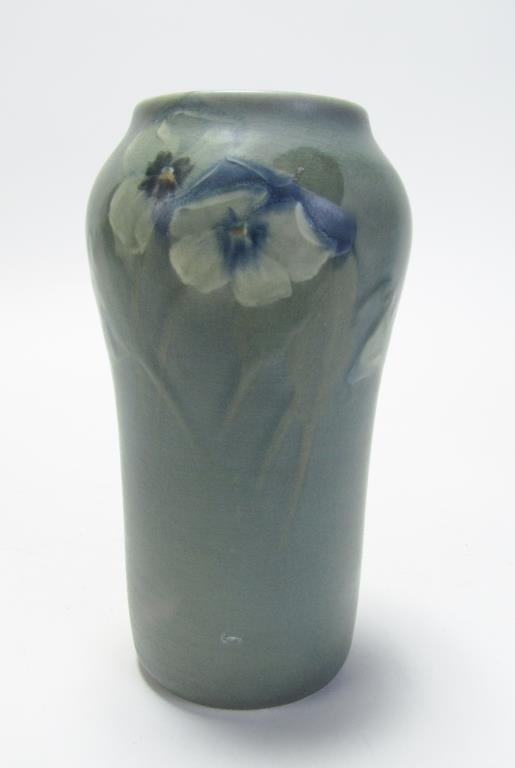 Rookwood Vellum Pottery Vase, Sara Sax