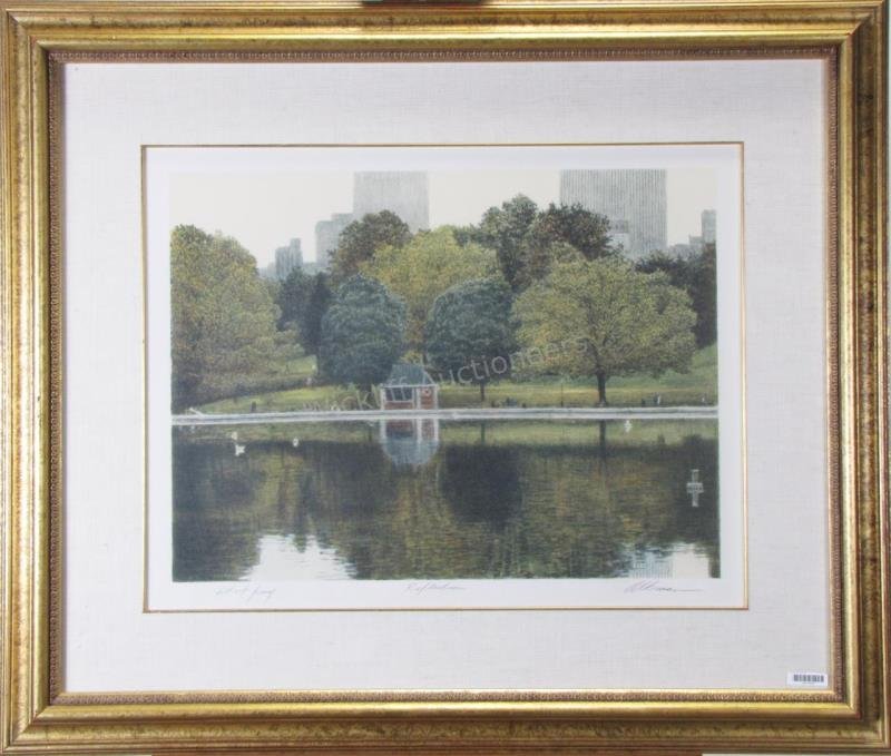 Robert Altman print, "Reflections", AP