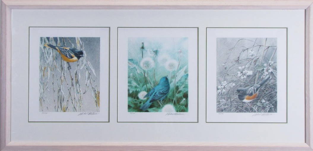 Robert Bateman Limited Edition Tryptic, Birds - May 24, 2016 | Wickliff ...