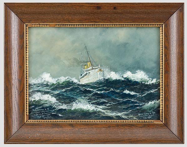 6729: Adolf Bock (1890 - 1968) - "SMY Hohenzollern in d