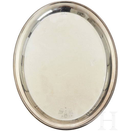 Adolf Hitler A Small Serving Tray From His Personal