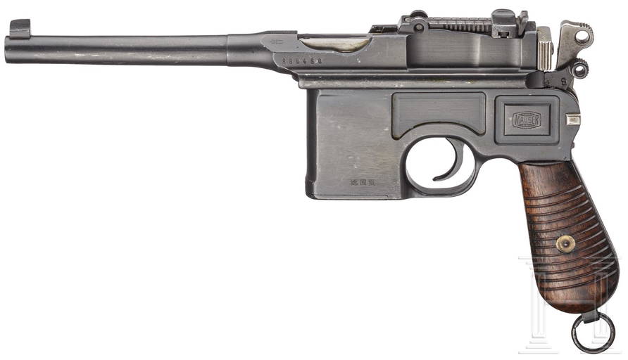 Mauser C96 "chinese Contract", With Shoulder Stock