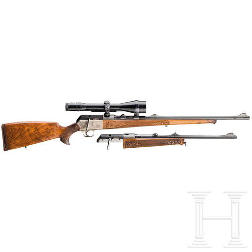 A Cased Blaser M Sr 850/88 Luxus Repeating Rifle With