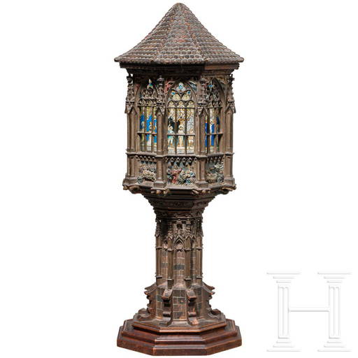 A South German Extremely Fine And Rare Scale Model Of