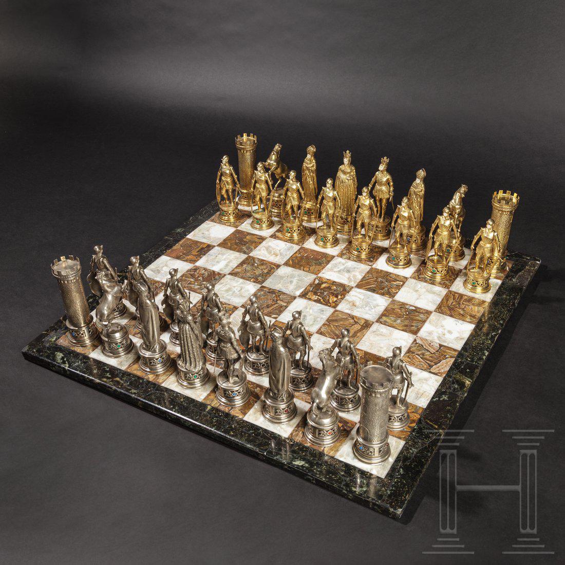 A magnificent chess set, probably Hanau, circa 1900 - May 25, 2020 ...