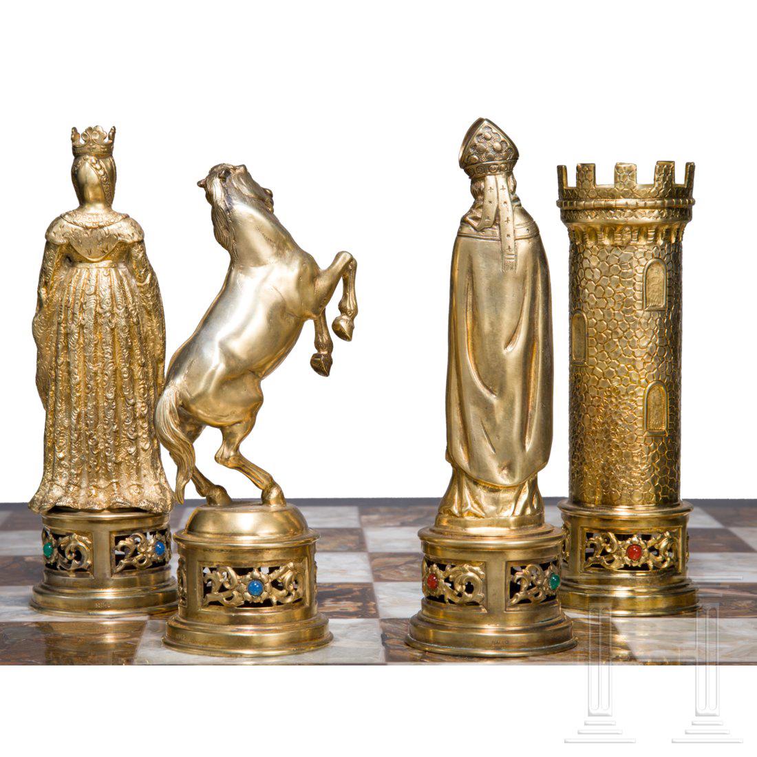 A magnificent chess set, probably Hanau, circa 1900 - May 25, 2020 ...