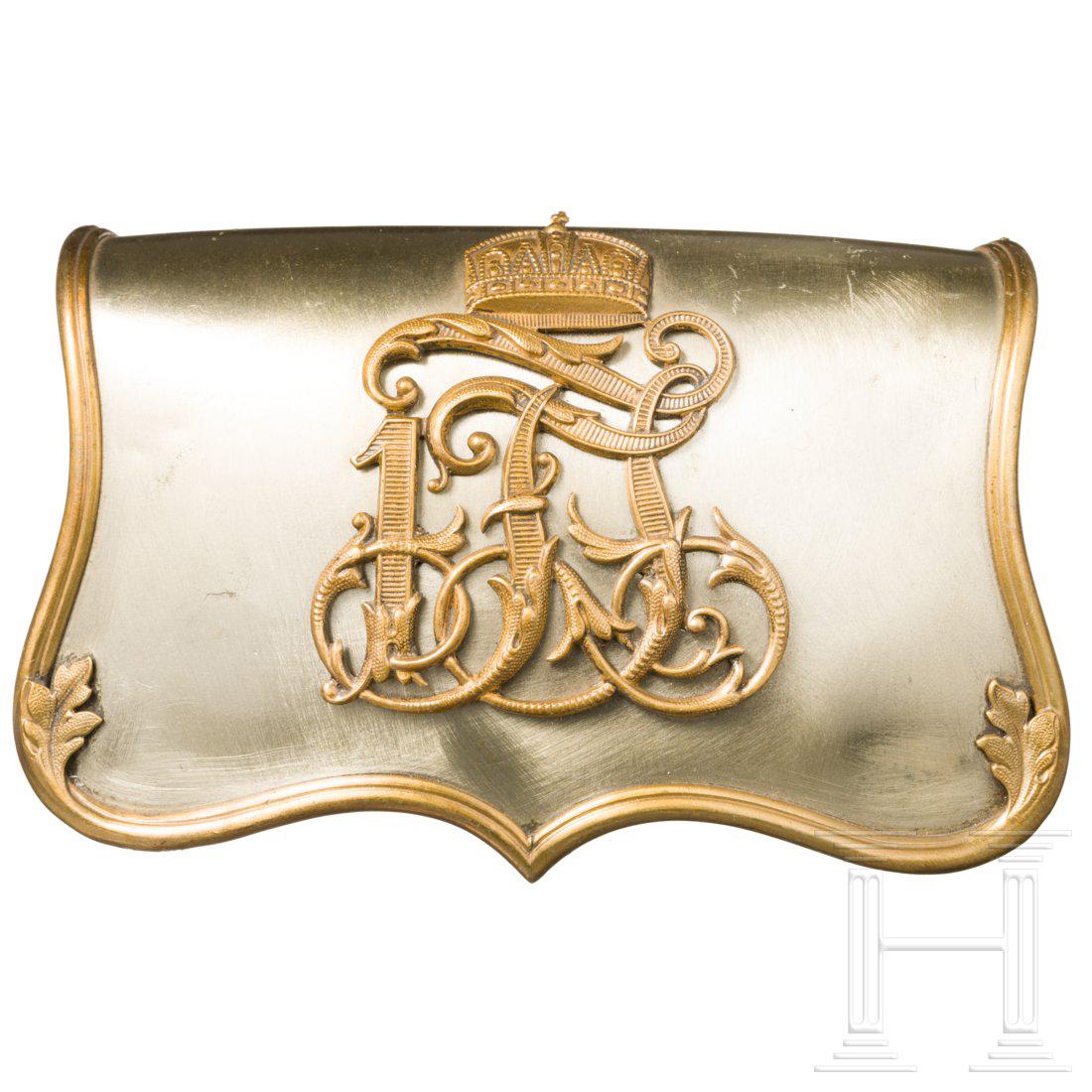 A Cartouche Box For Officers Of The Cavalry