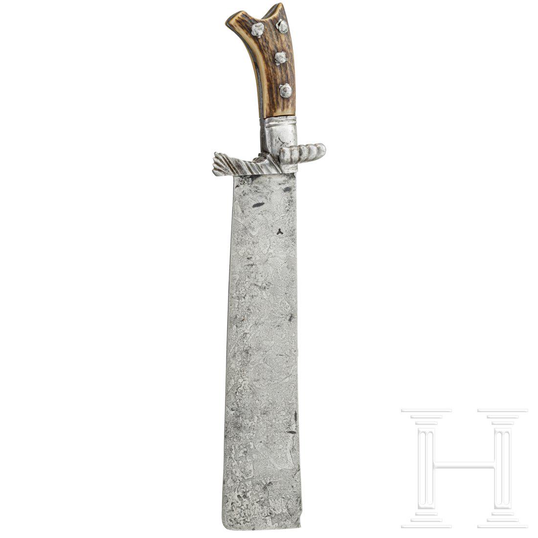 A German Hunting Cutlass, 17th Century