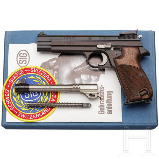 Sig P 210 6 Mit Wechsellauf, Im Karton