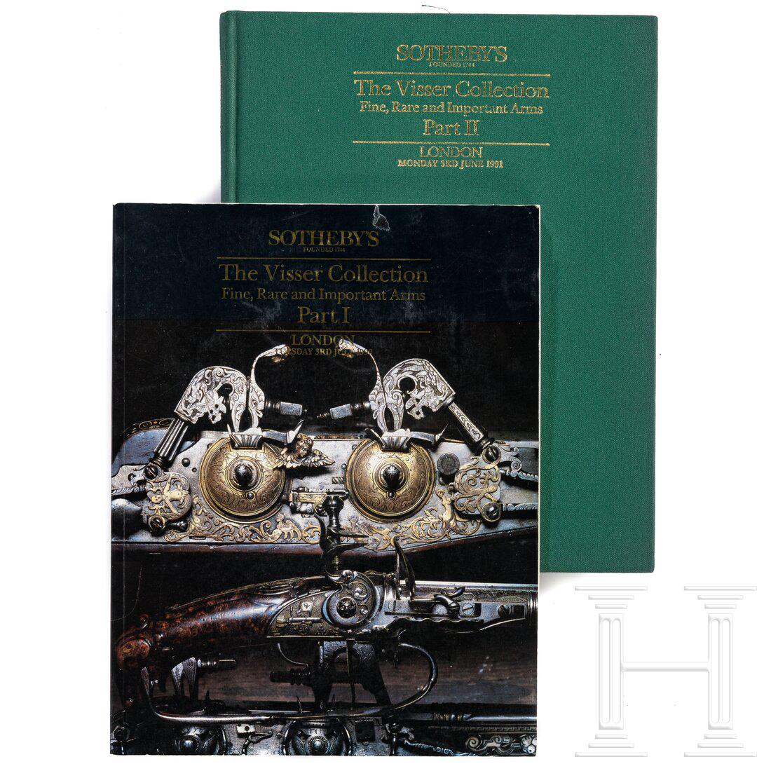 Two Sotheby's Catalogues For The Visser Collection,