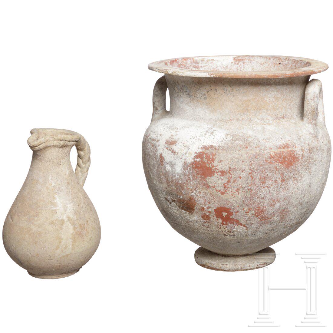 Two Roman Vessels1st To 3rd Century