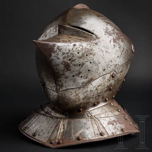 A German close helmet, circa 1590 (#1122) on May 17, 2022 | Hermann ...