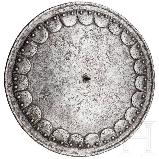 A Heavy Italian Round Shield (rondache), Circa 1600