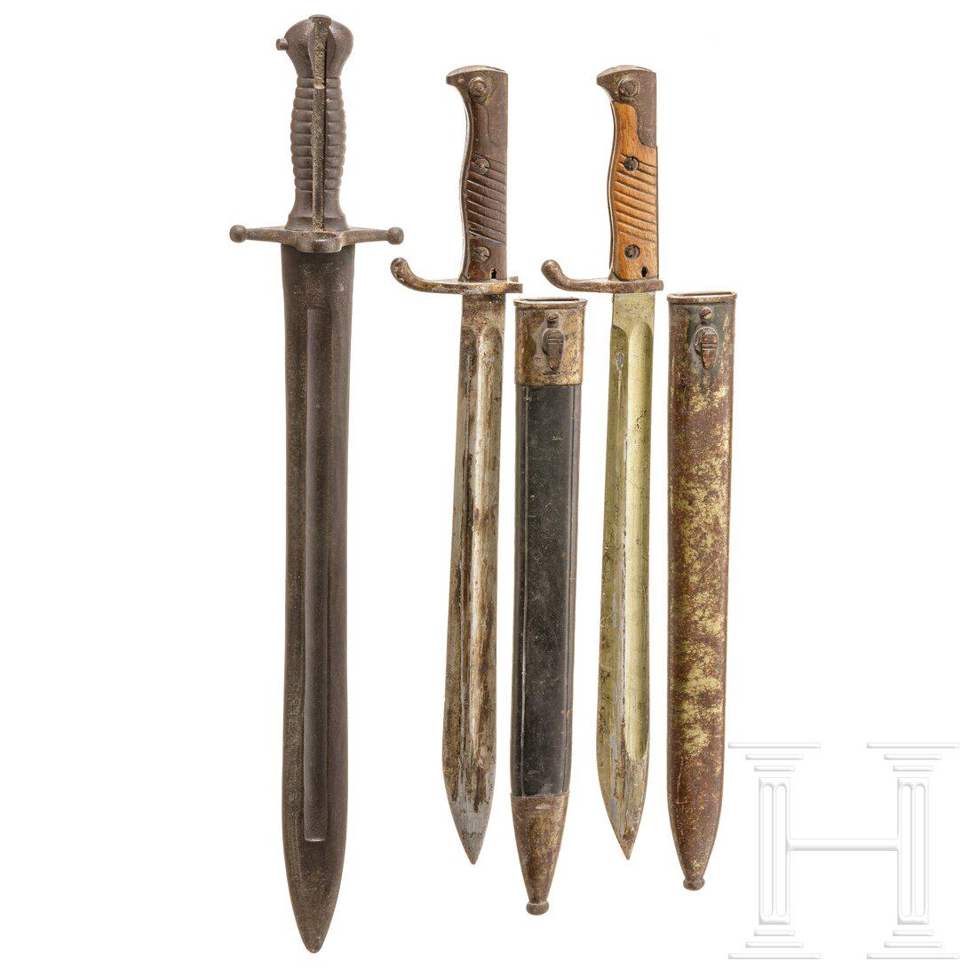 Three Bayonets, 19th/20th Century