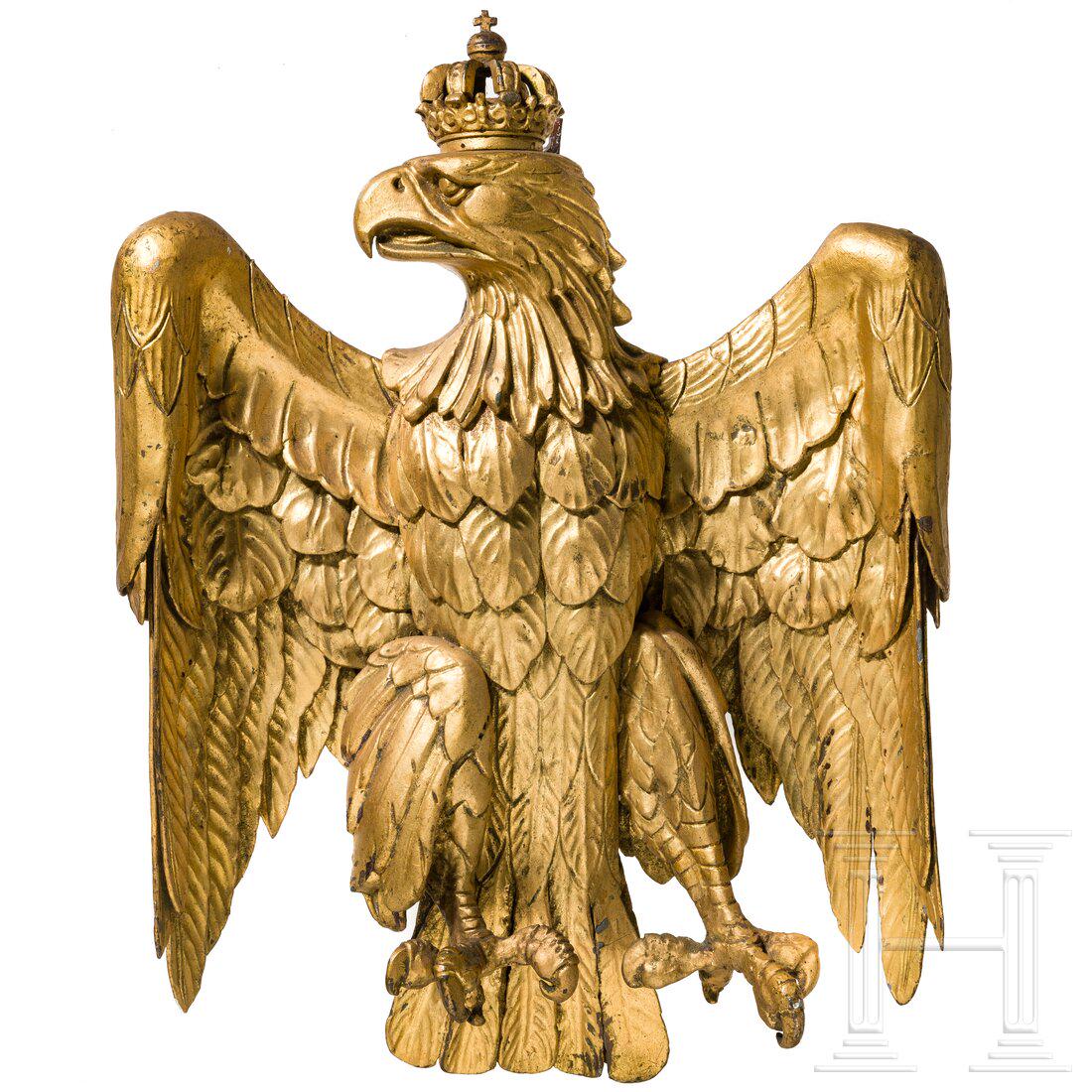 A heavy royal Prussian wall eagle, circa 1900 - Jun 23, 2022 | Hermann ...