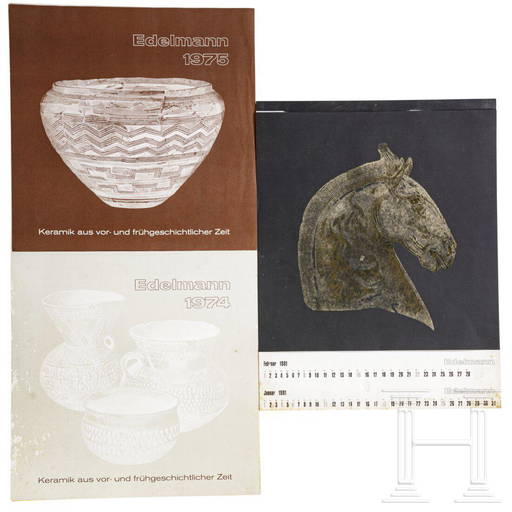 Willi Engelhardt - twelve art sheets, 1974, and four of the "Ceramic ...