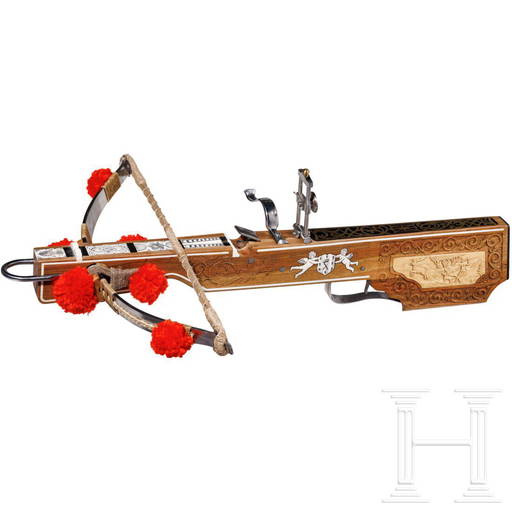 A Luxury Saxon Crossbow, 2nd Half Of The 20th Century