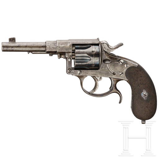 Offiziers Reichsrevolver Dreyse Mod. 1883, With Dual Trigger And ...
