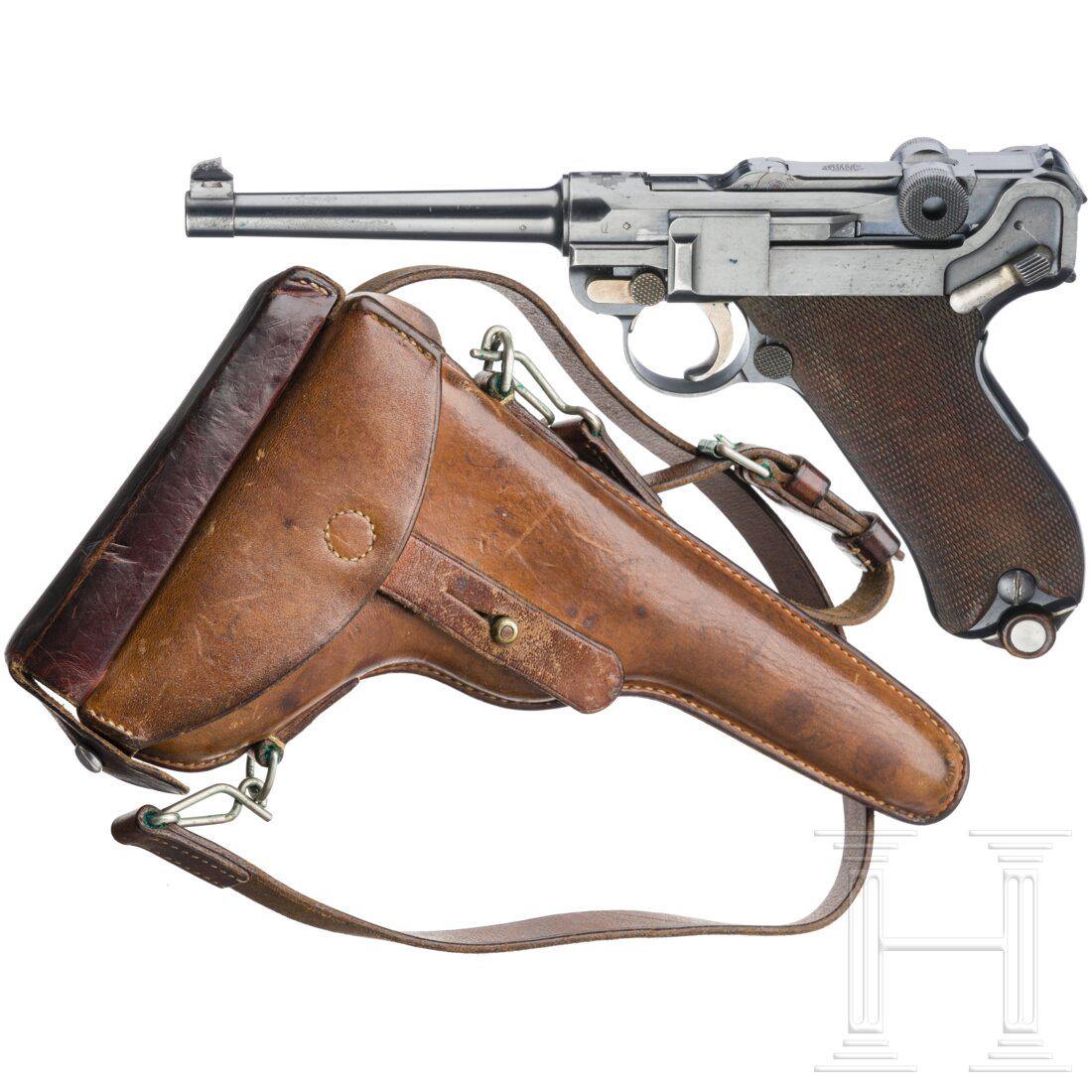 Parabellum Mod. 1900/06, Dwm, 1st Pattern, With Holster