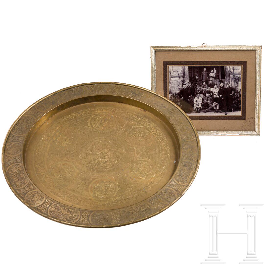 Dr. Hugo Weigold A Gift From His Class In Canton, Dated 1919