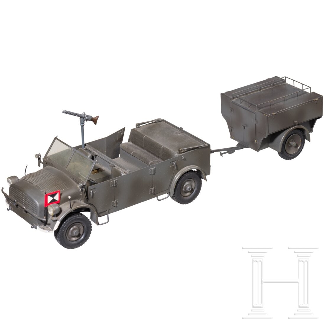 A Philipp Modellbau Heavy Unit Automobile Kfz. 18 Horch And An ...
